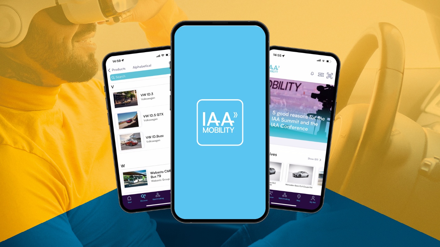 Features of the IAA MOBILITY App | IAA MOBILITY